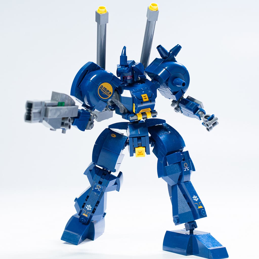 Robot mecha Thunderbolt juggernaut: l'inarrestabile forza del tuono