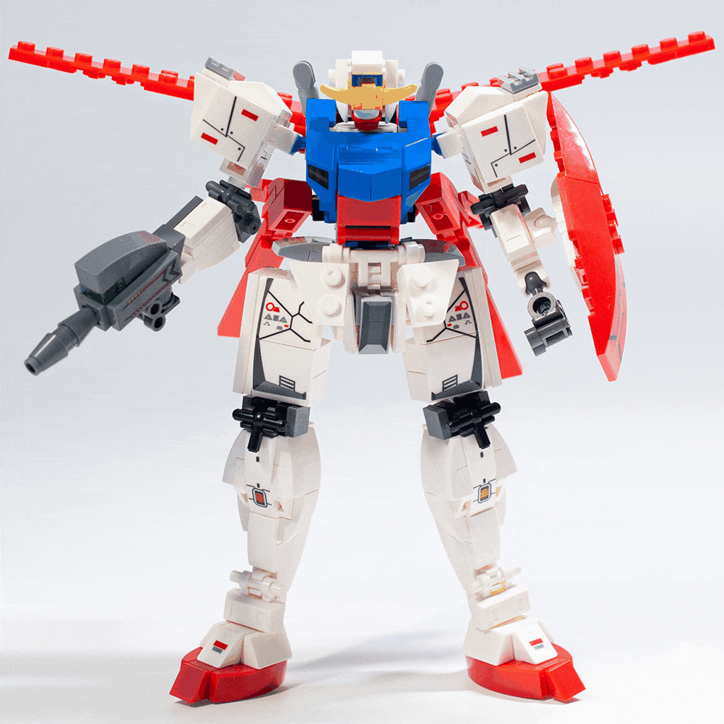 Robot Mecha Striker Vanguard: il potente scudo della giustizia